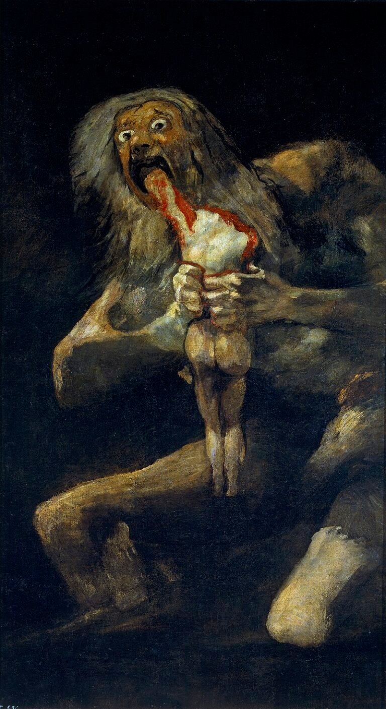 Saturno devorando a su hijo: el lado oscuro de Goya - Artedorine
